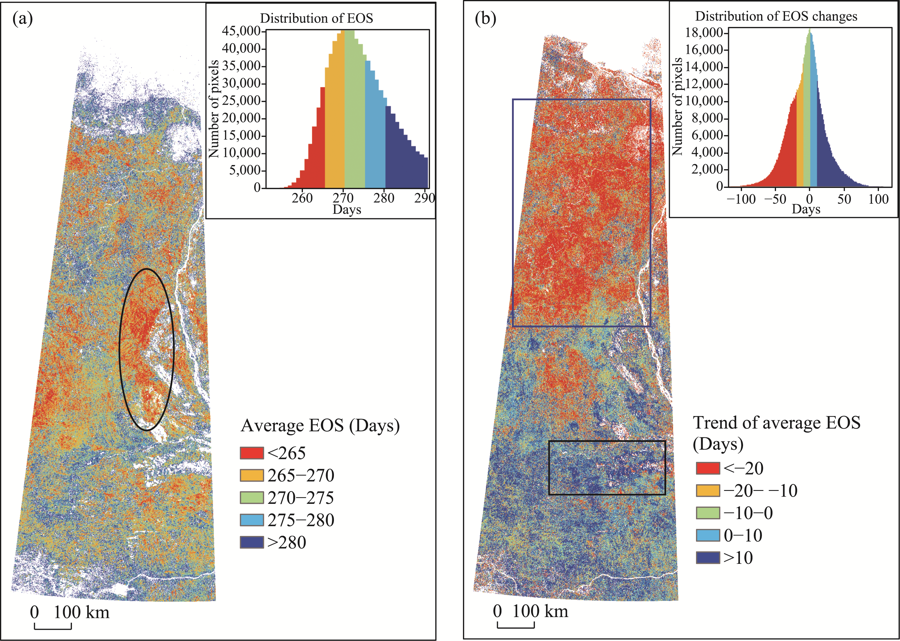 Spatiotemporal Variations In Remote Sensing Phenology Of Vegetation And