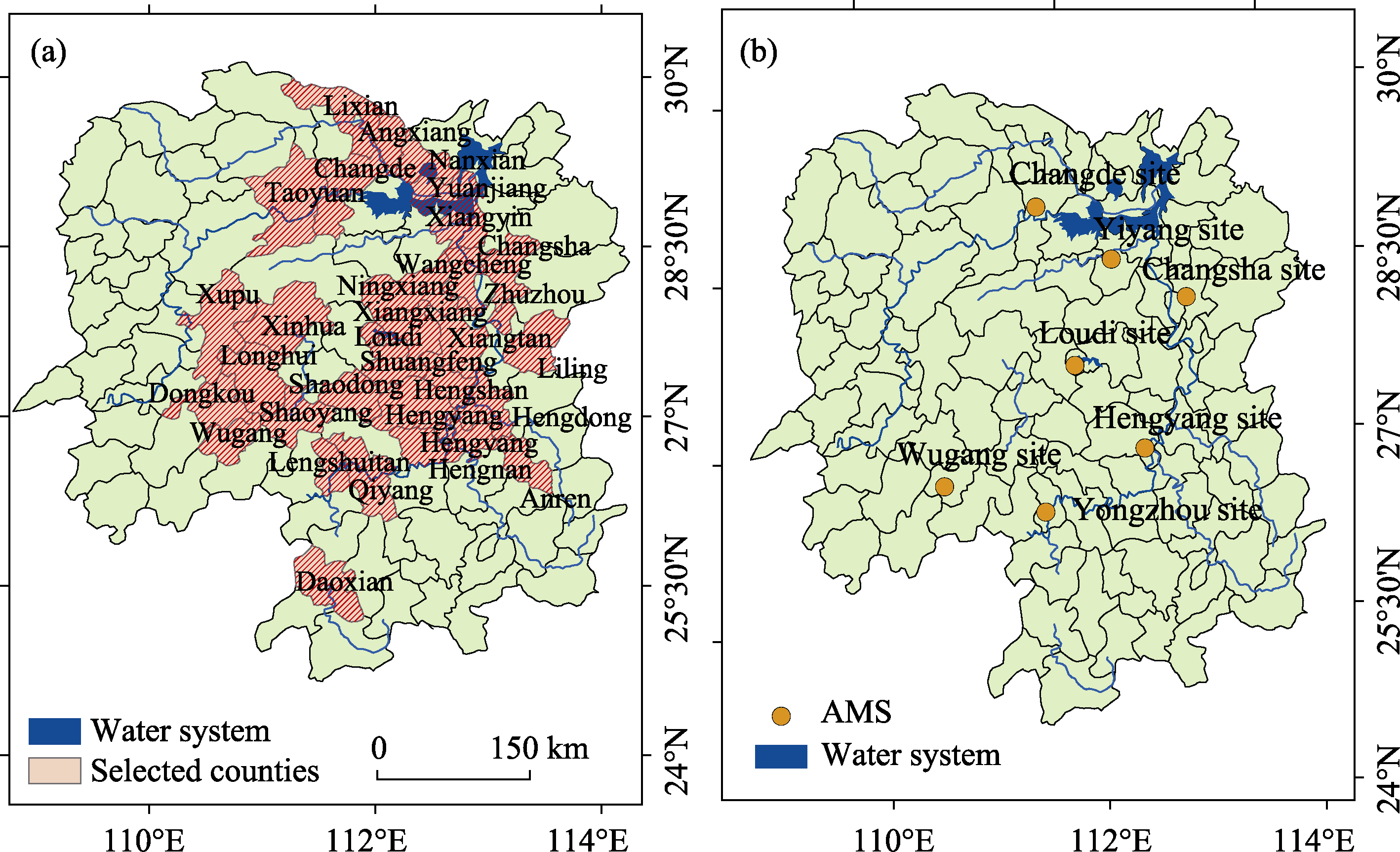 The effect of terrain factors on rice production: A case study in Hunan ...