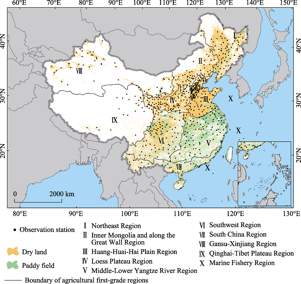 Relative soil moisture in China’s farmland