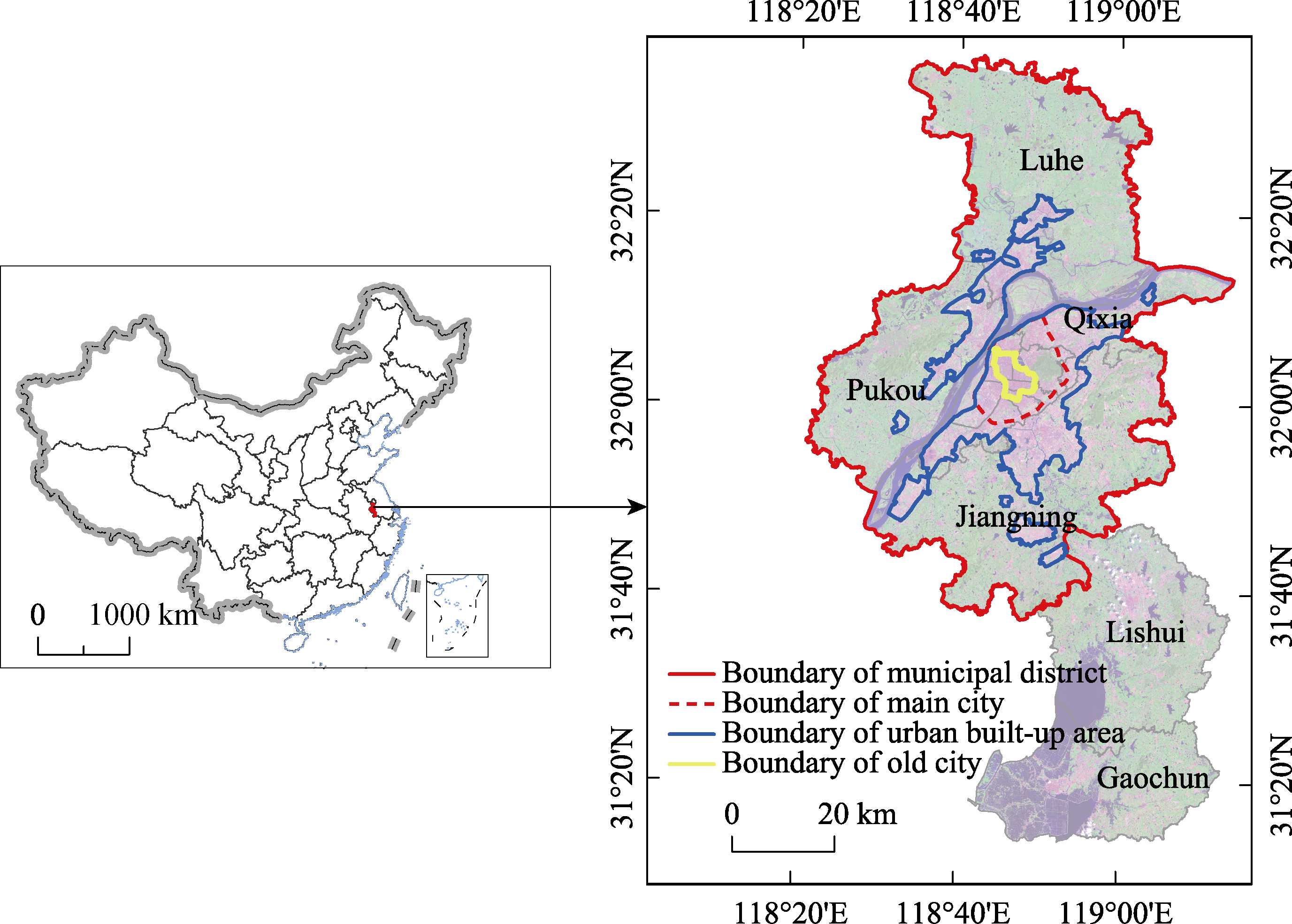 Multi-dimensional expansion of urban space through the lens of land use ...