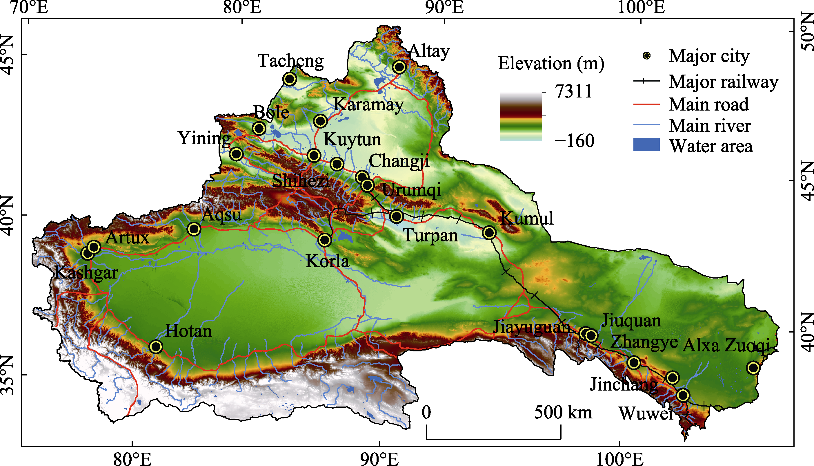 Spatiotemporal changes of land desertification sensitivity in northwest ...