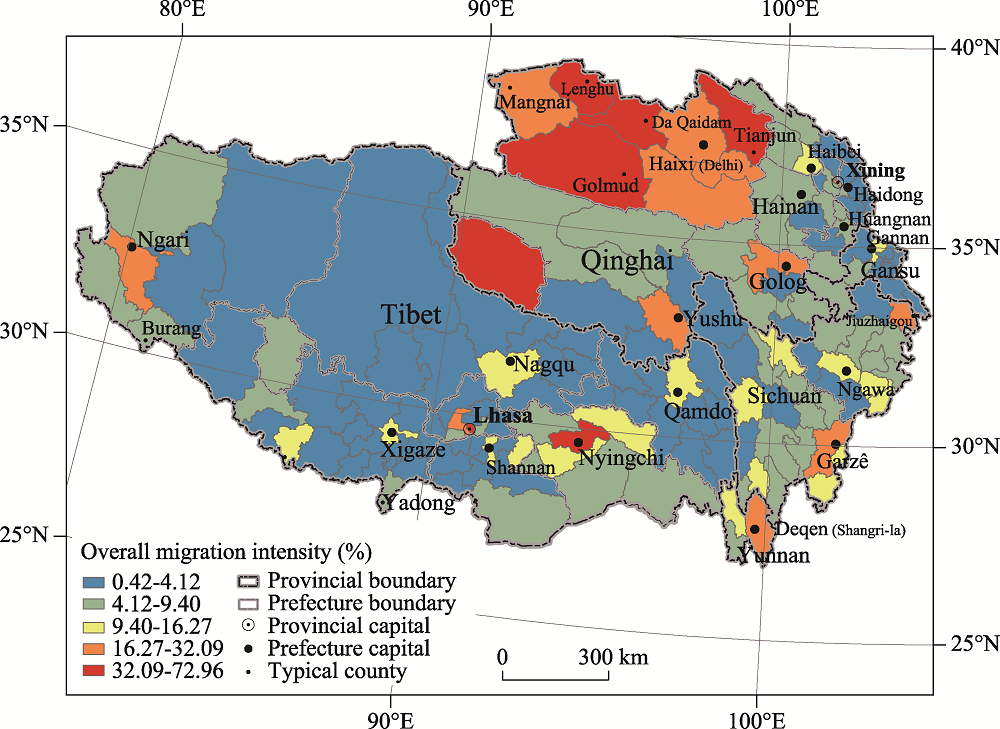 Spatial pattern and driving factors of migrants on the Qinghai-Tibet ...