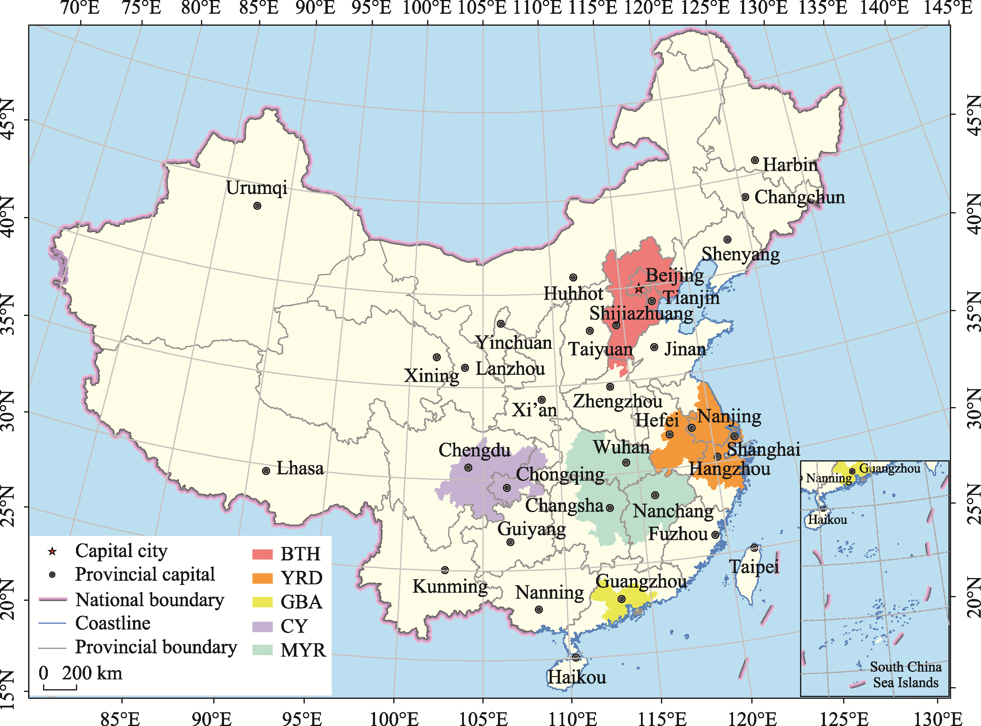 Spatio-temporal variations in ecological spaces and their ecological ...